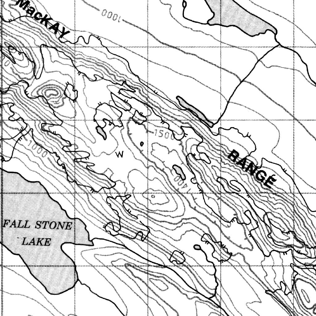Mackay Range, NT (096C12 CanMatrix) Map by Natural Resources Canada ...