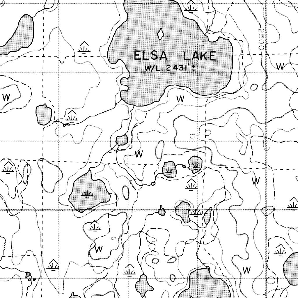 Elsa Lake, AB (084M07 CanMatrix) Map by Natural Resources Canada ...