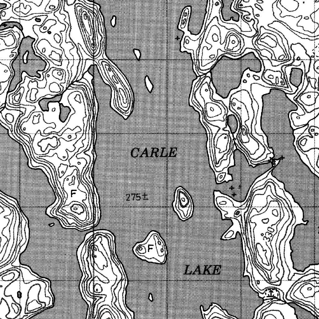 Carle Lake, NT (086C10 CanMatrix) Map by Natural Resources Canada ...