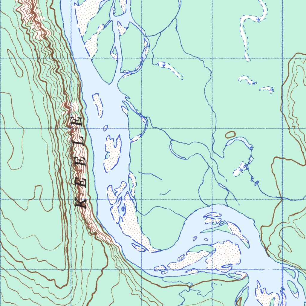 Burnt Point, NT (096C07 CanMatrix) Map by Natural Resources Canada ...