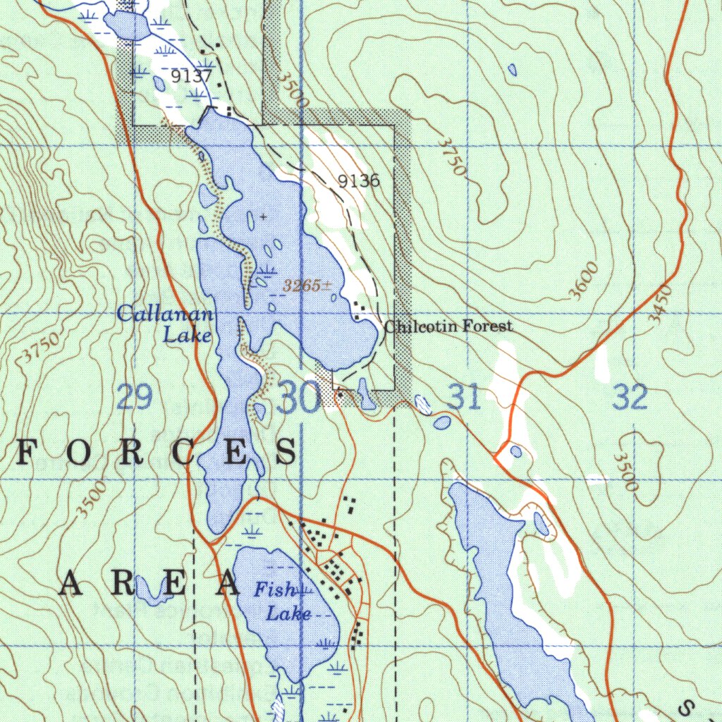 Drummond Lake, BC (093B02 CanMatrix) Map by Natural Resources Canada ...