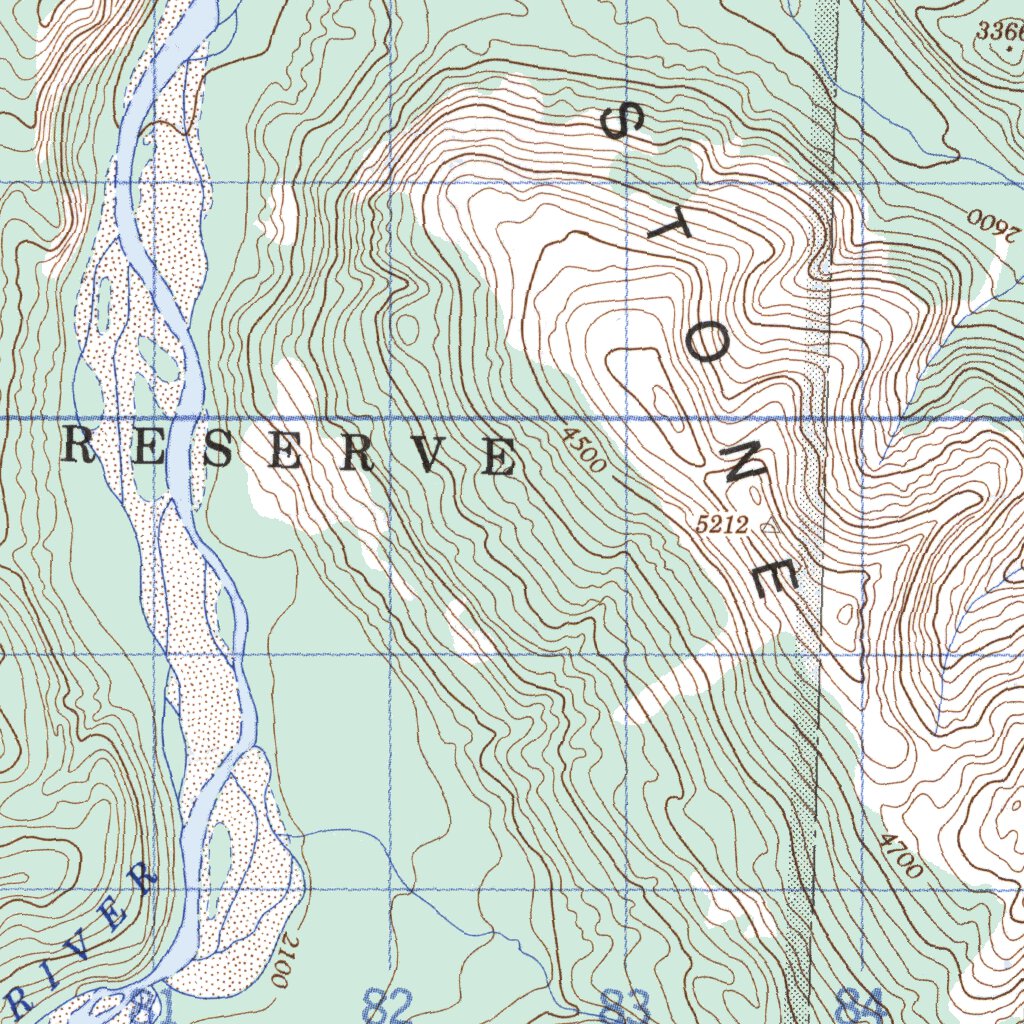 Toad Hot Springs, BC (094K14 CanMatrix) Map by Natural Resources Canada ...