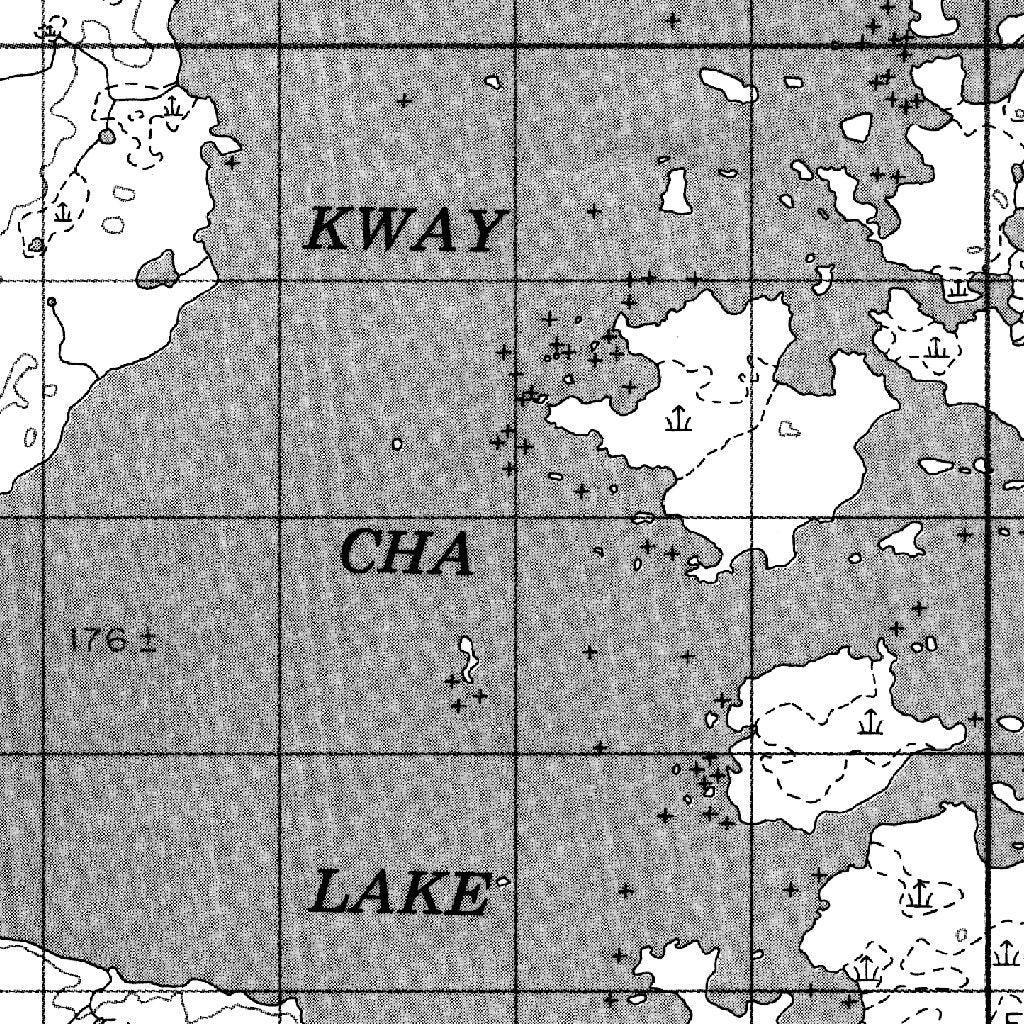 Yanik Lake, NT (086E07 CanMatrix) Map by Natural Resources Canada ...