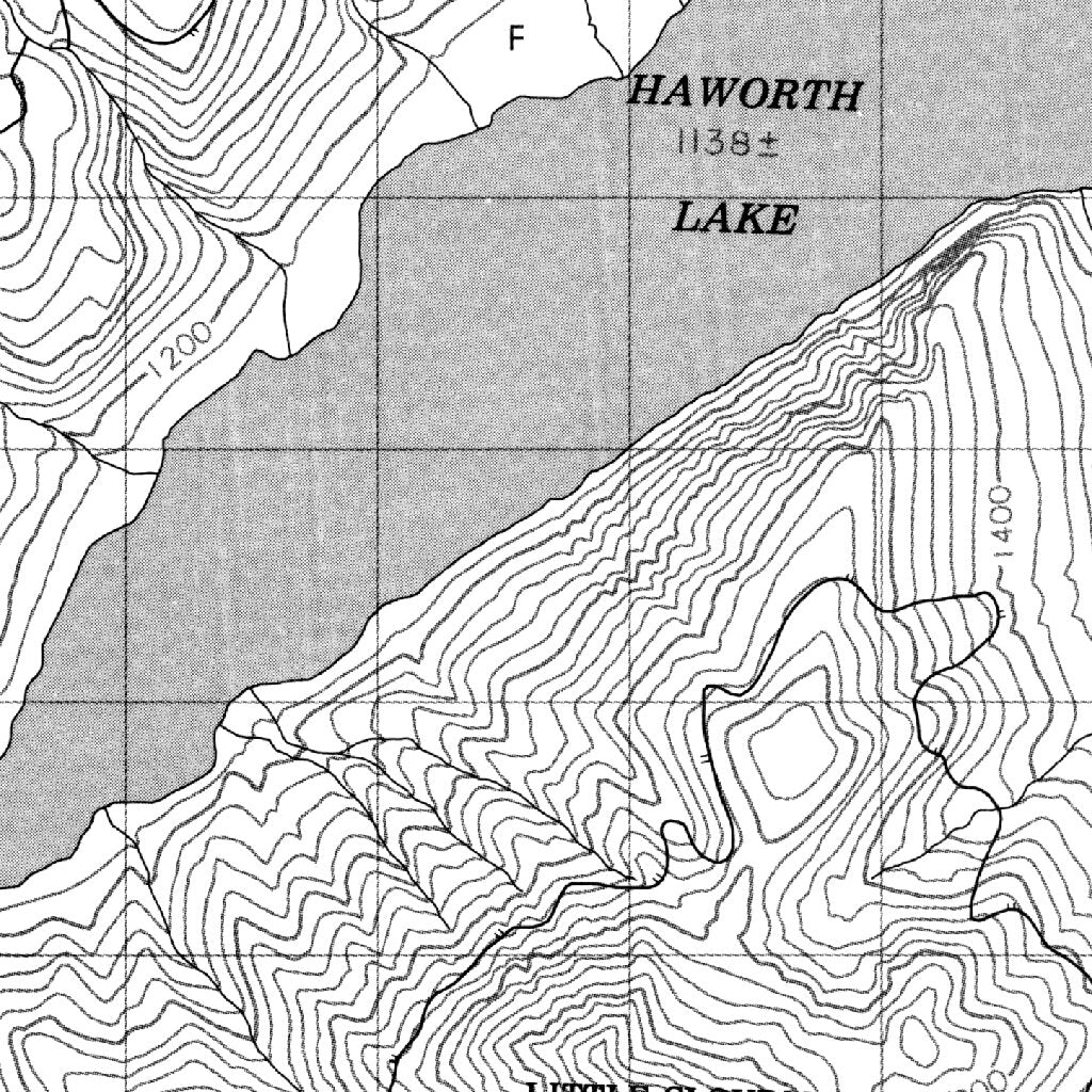 Haworth Lake, BC (094F14 CanMatrix) Map by Natural Resources Canada ...