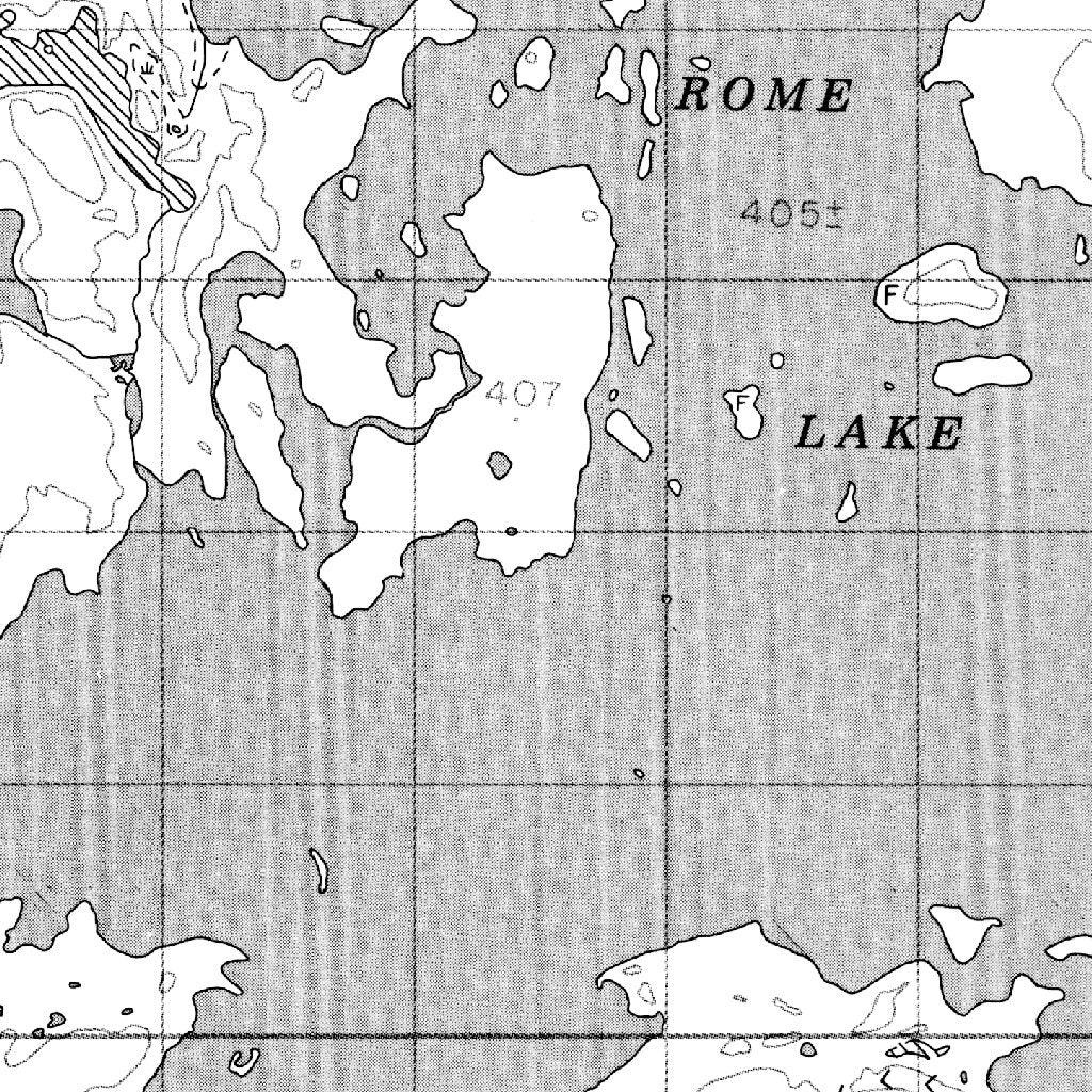 Rome Lake, NT (086D08 CanMatrix) Map by Natural Resources Canada ...