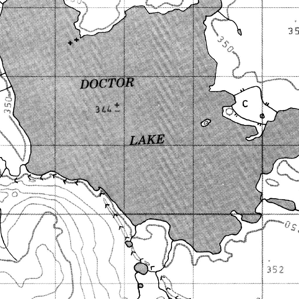 Doctor Lake, NT (096E16 CanMatrix) Map by Natural Resources Canada ...