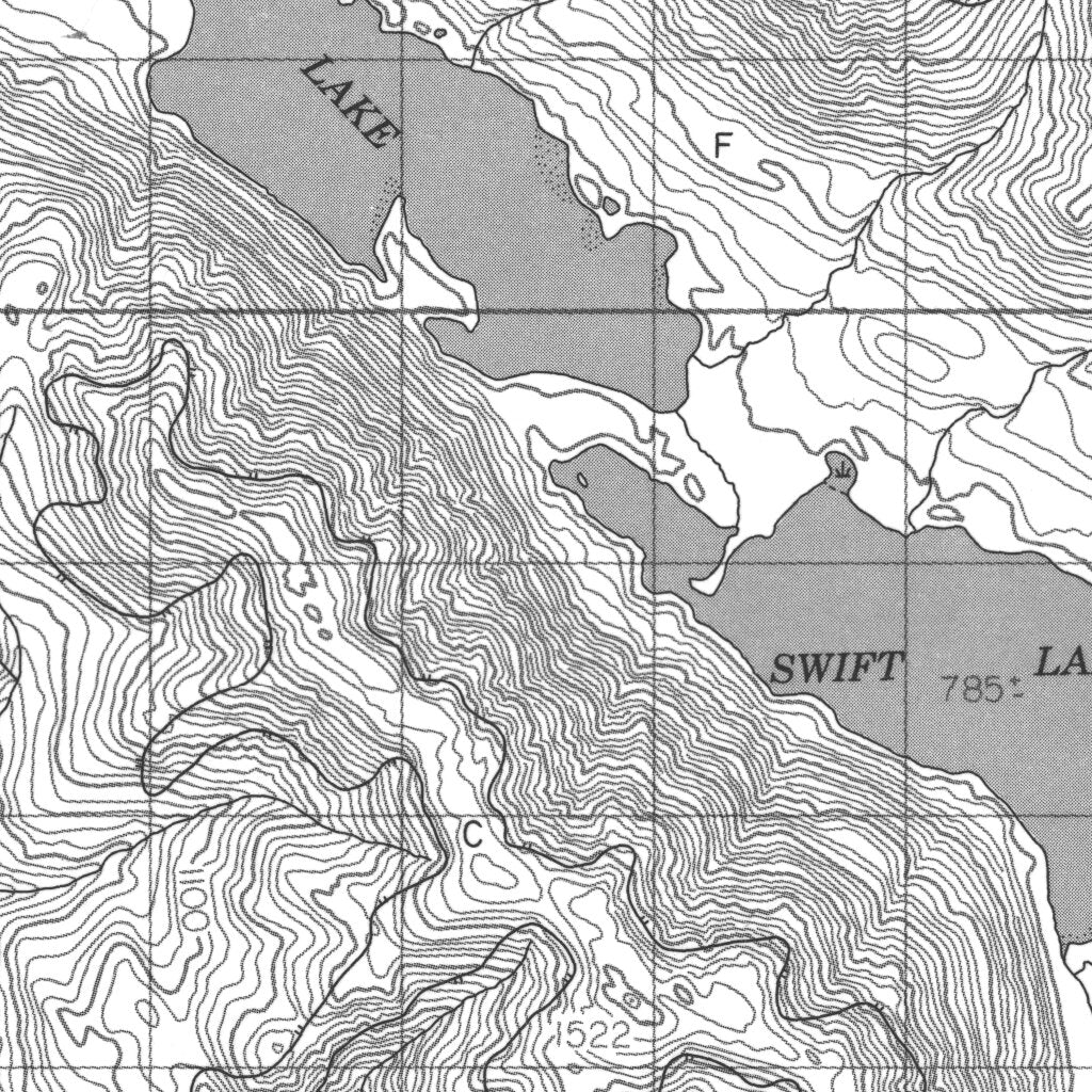 Rosy Lake, YT (105C13 CanMatrix) Map by Natural Resources Canada ...