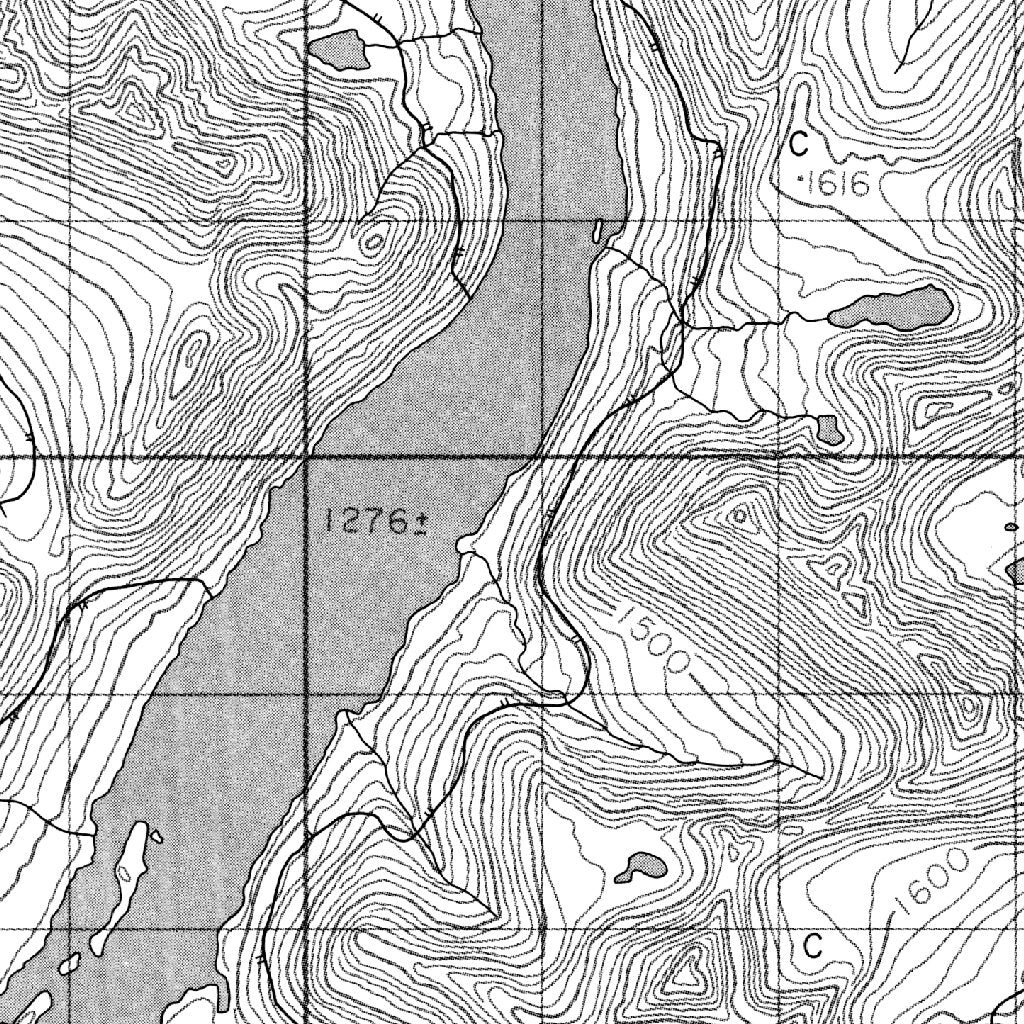Klinkit Lake, BC (104O11 CanMatrix) Map by Natural Resources Canada ...