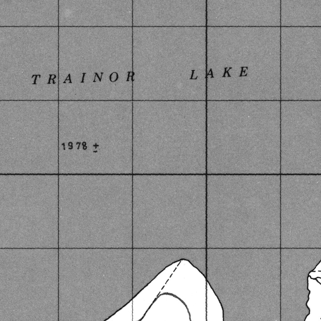 Trainor Lake, NT (095A08 CanMatrix) Map by Natural Resources Canada ...