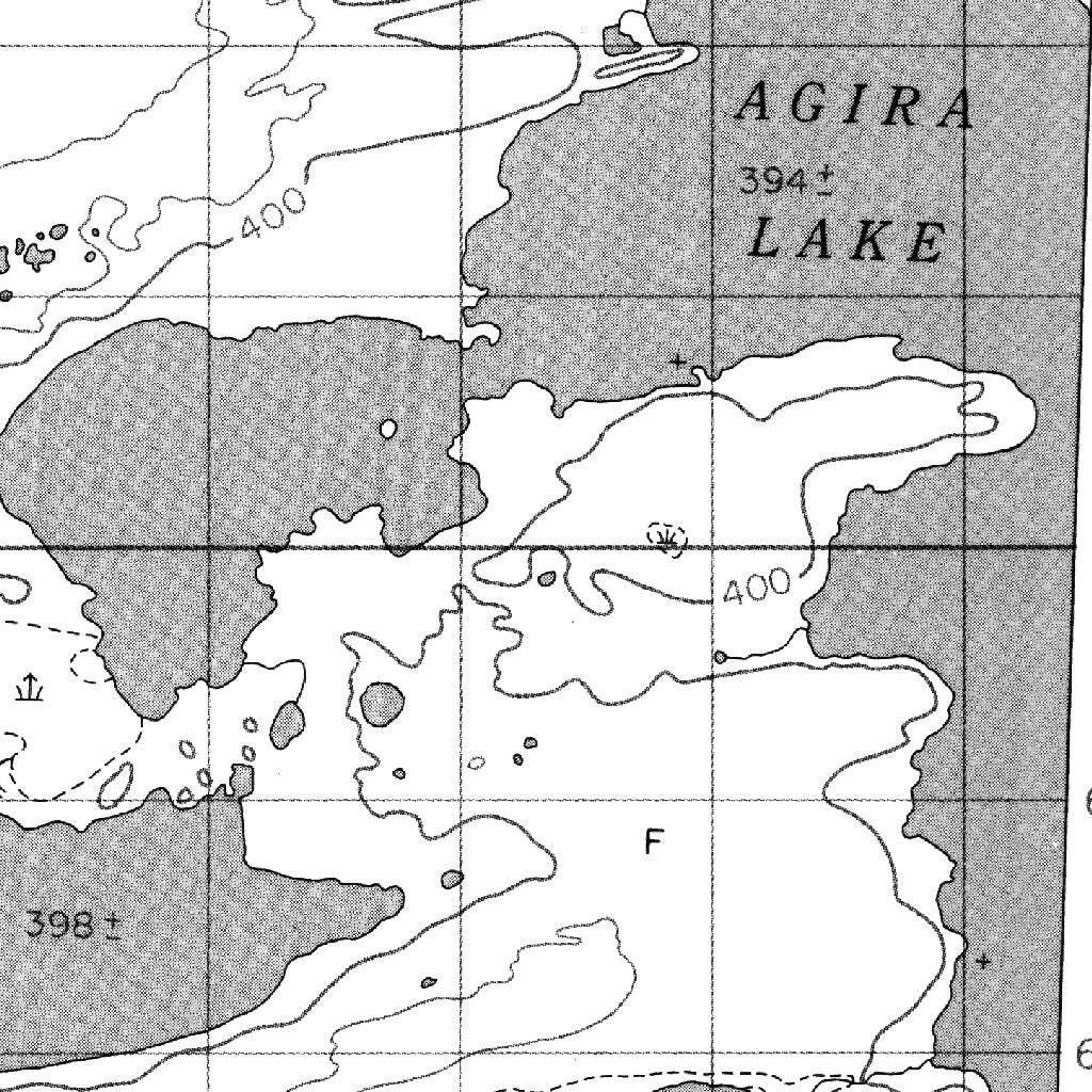 Agira Lake, NT (086D11 CanMatrix) Map by Natural Resources Canada ...