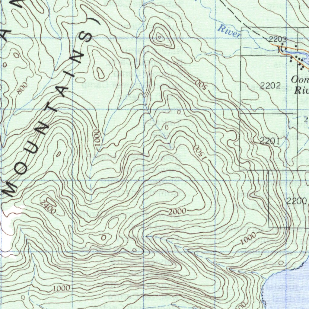 Oona River, BC (103G16 CanMatrix) Map by Natural Resources Canada ...