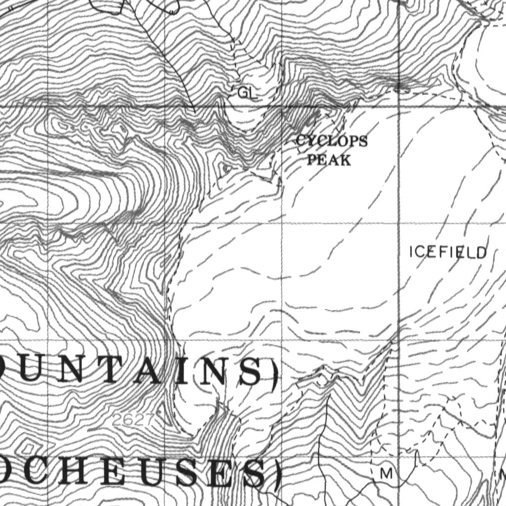 Cyclops Peak, BC (094F08 CanMatrix) Map by Natural Resources Canada ...