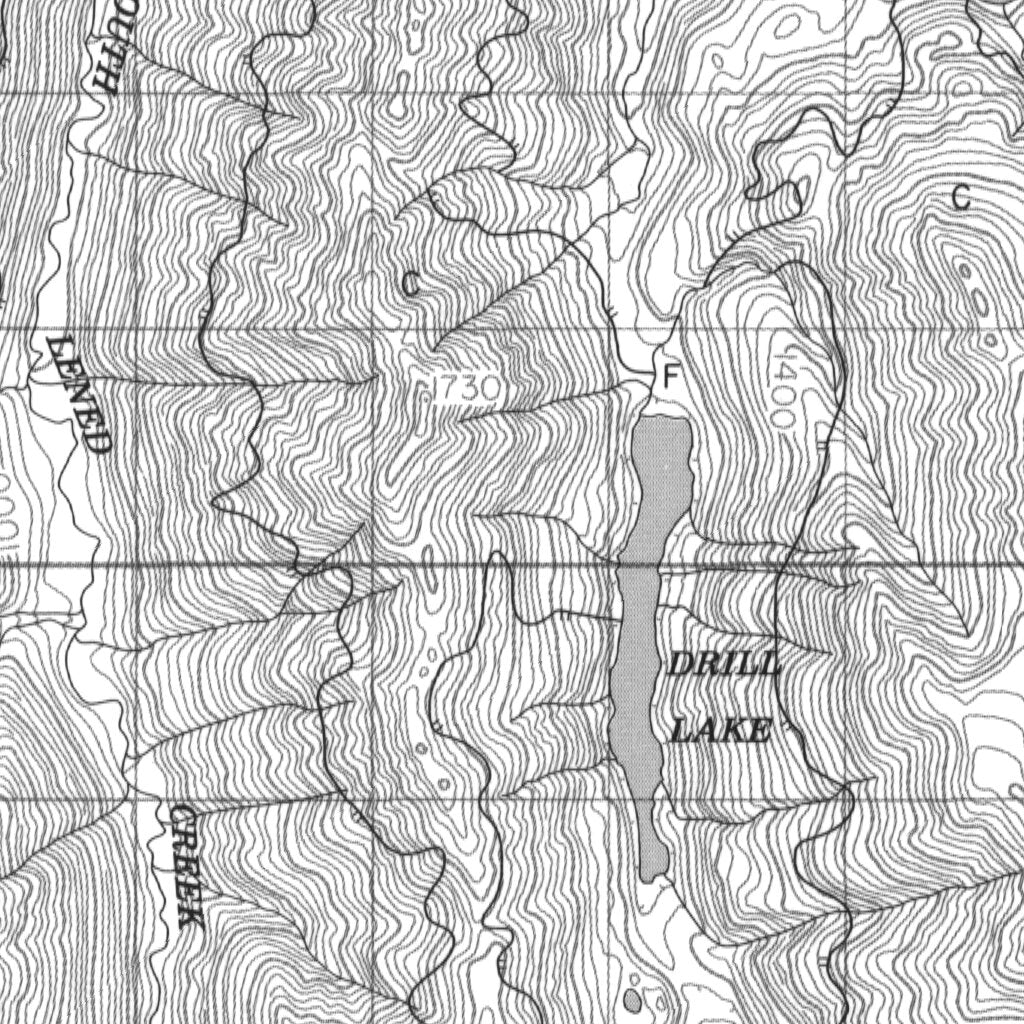 Dozer Lake, NT (105I07 CanMatrix) Map by Natural Resources Canada ...