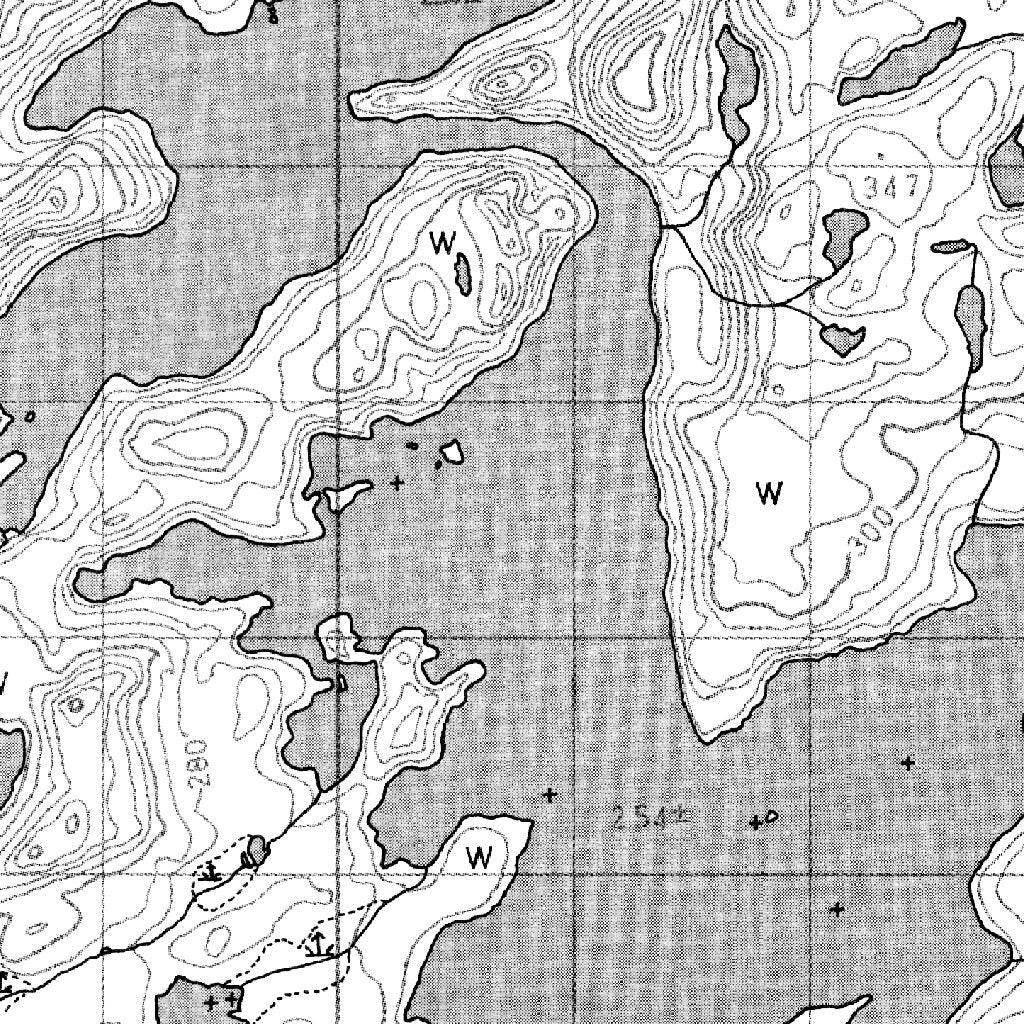 Ellington Lake, NT (086F03 CanMatrix) Map by Natural Resources Canada ...