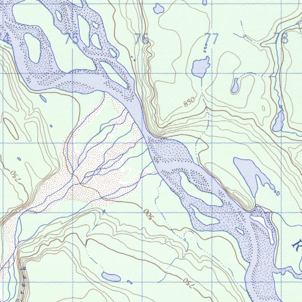 Canol, NT (096E03 CanMatrix) Map by Natural Resources Canada | Avenza Maps