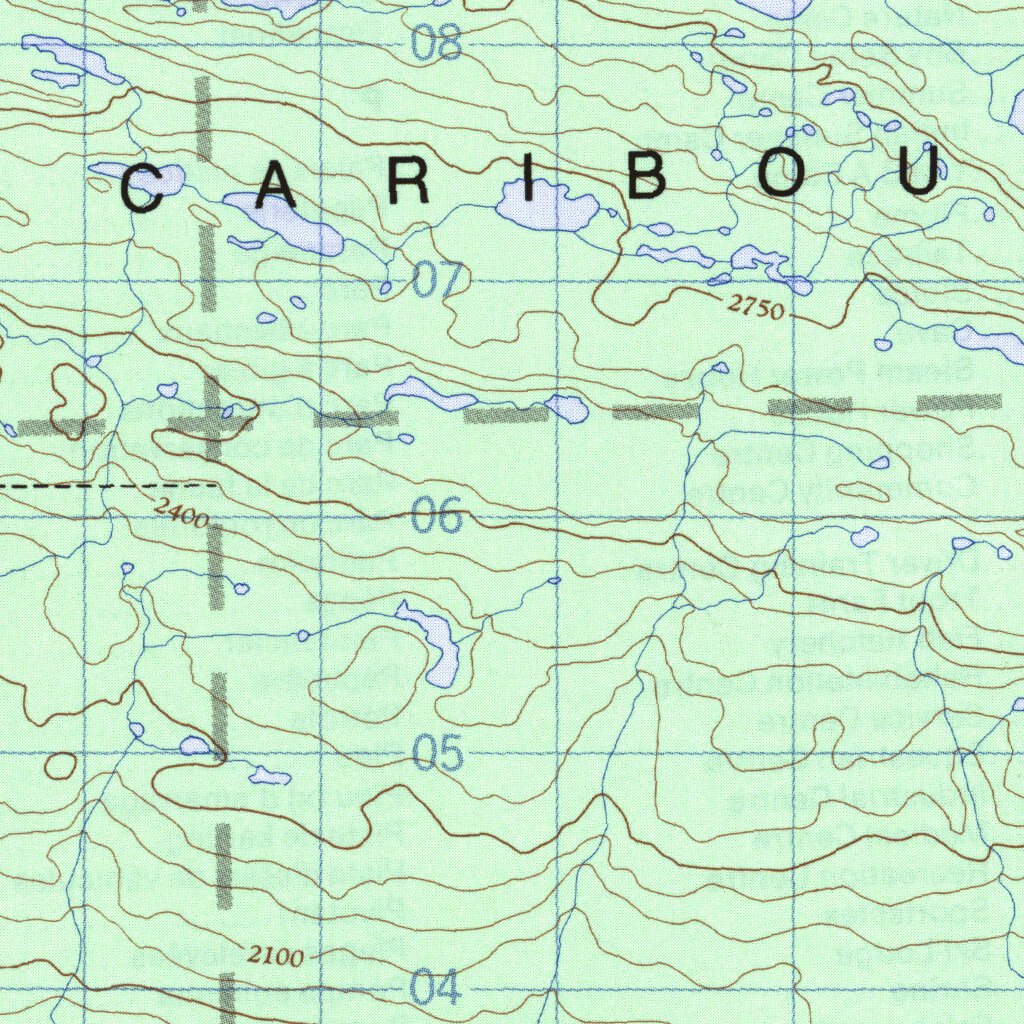 Lawrence River, AB (084J11 CanMatrix) Map by Natural Resources Canada ...