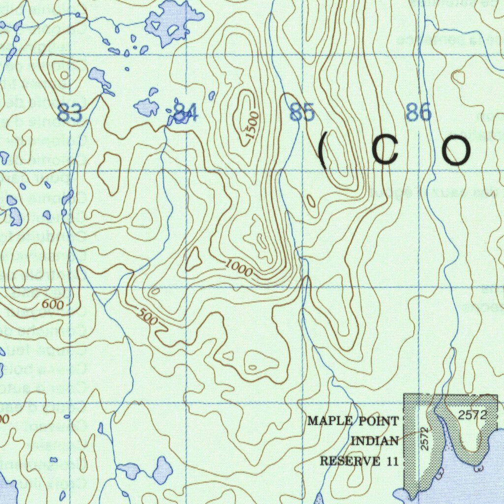 Gil Island, BC (103H03 CanMatrix) Map by Natural Resources Canada ...