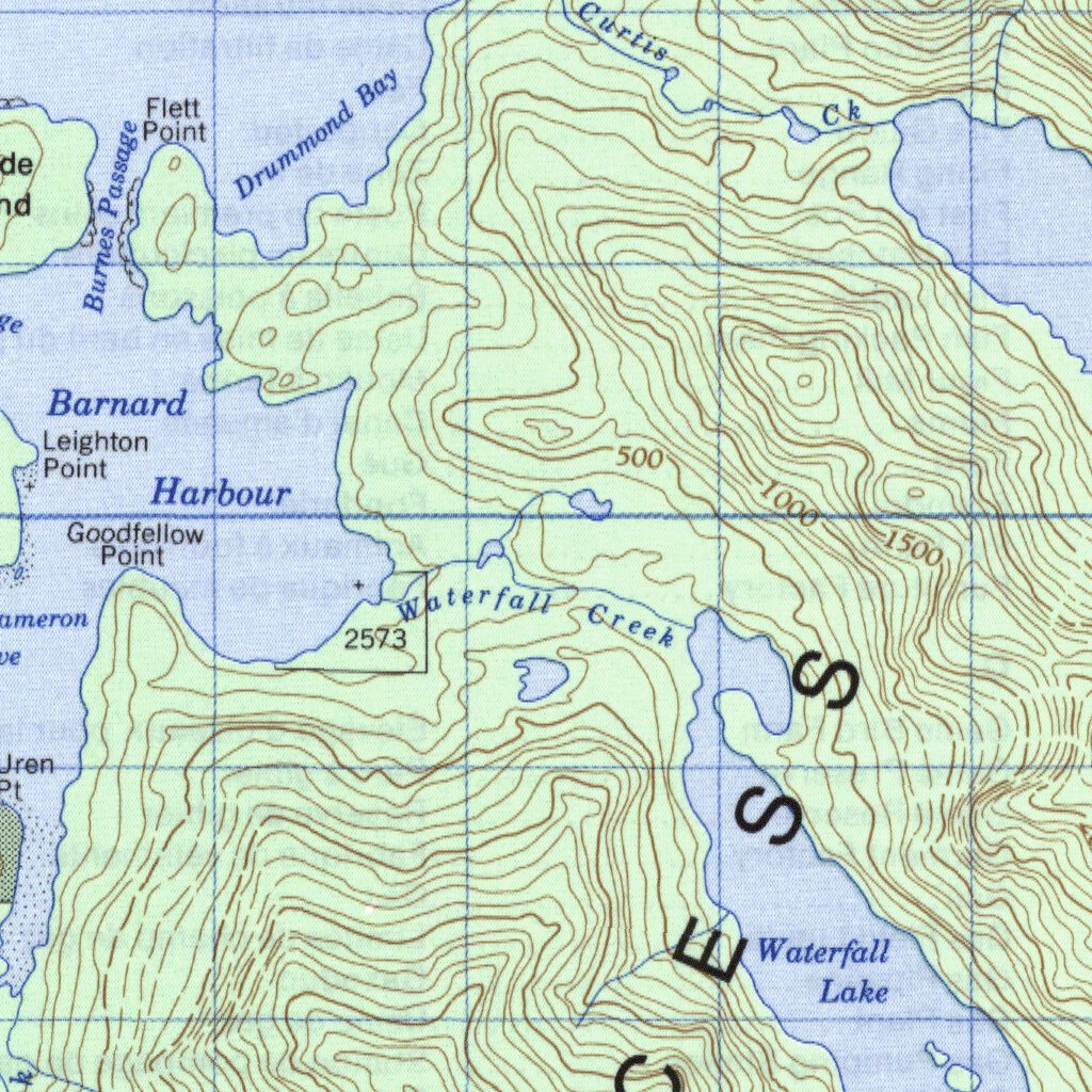 Gil Island, BC (103H03 CanMatrix) Map by Natural Resources Canada ...