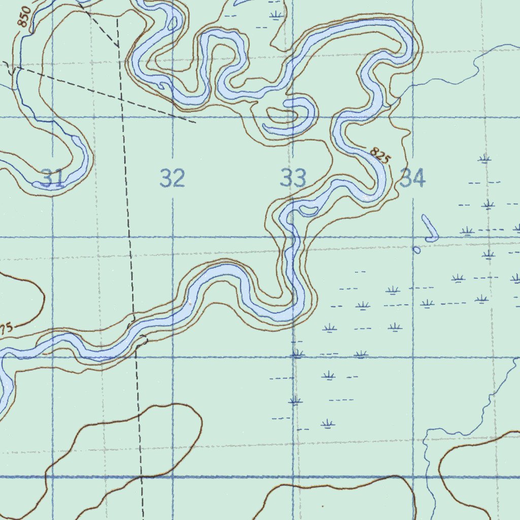 Vermilion Chutes, AB (084J07 CanMatrix) Map by Natural Resources Canada ...