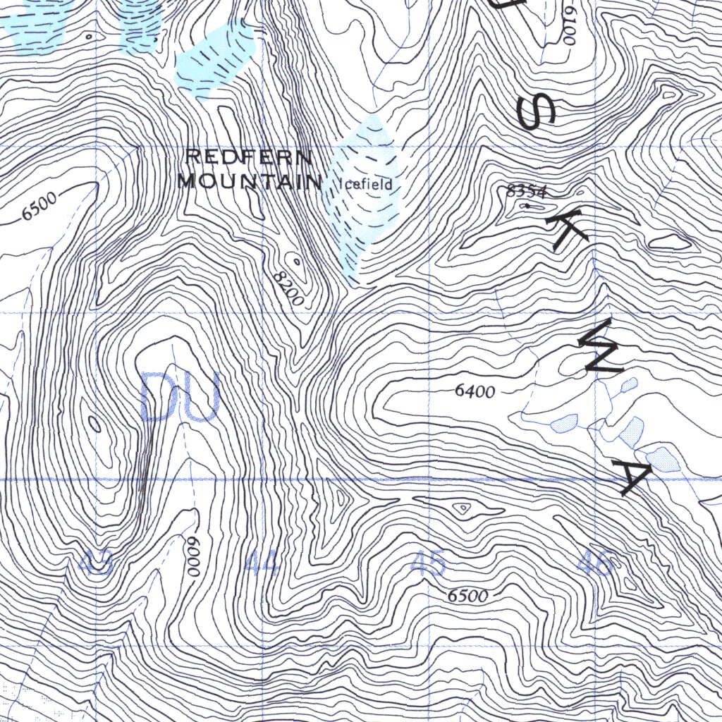 Redfern Lake West, BC (094G05 CanMatrix) Map by Natural Resources ...