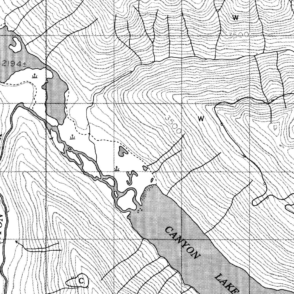 Blackwater Peak, BC (104A08 CanMatrix) Map by Natural Resources Canada ...