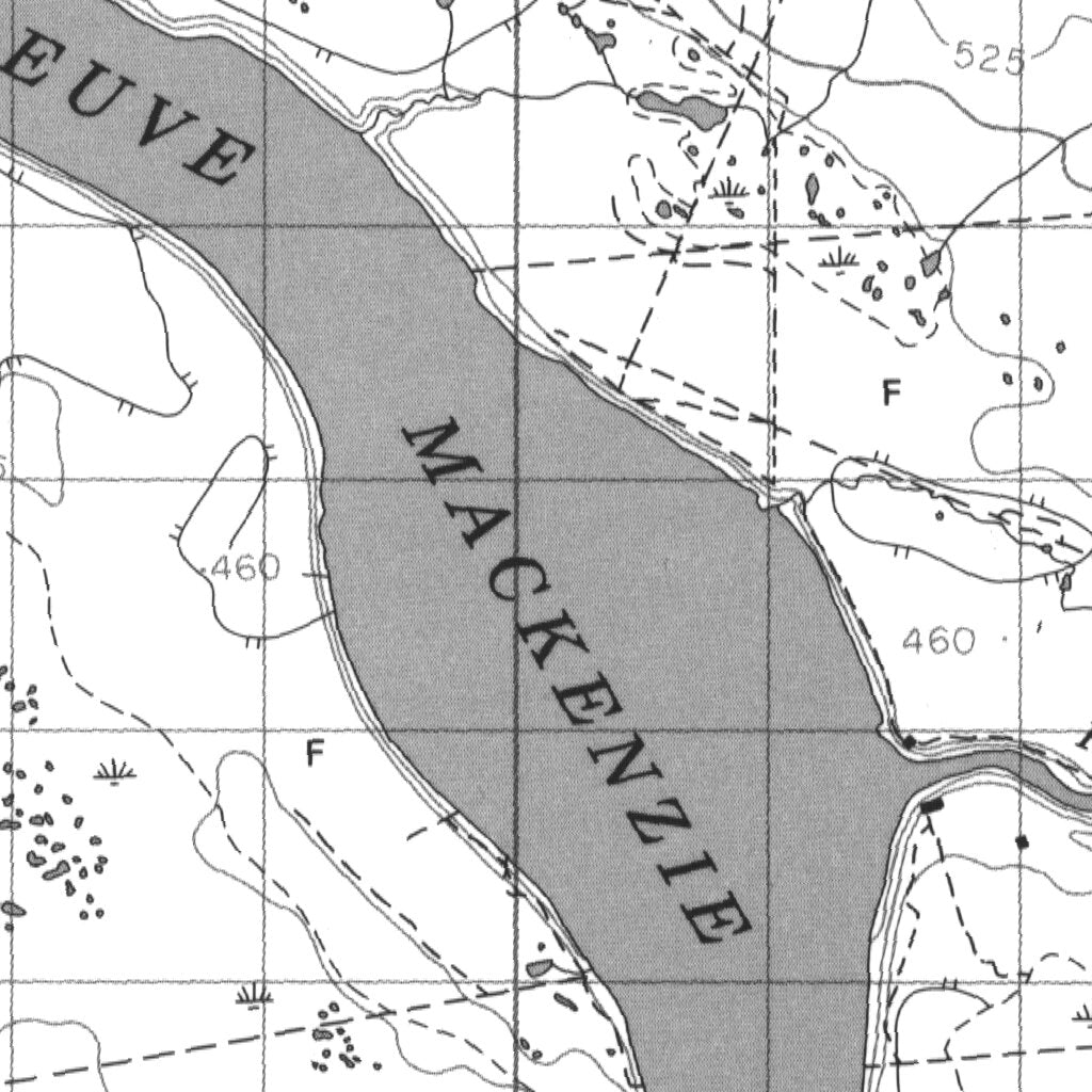 Strong Point, NT (095H15 CanMatrix) Map by Natural Resources Canada ...