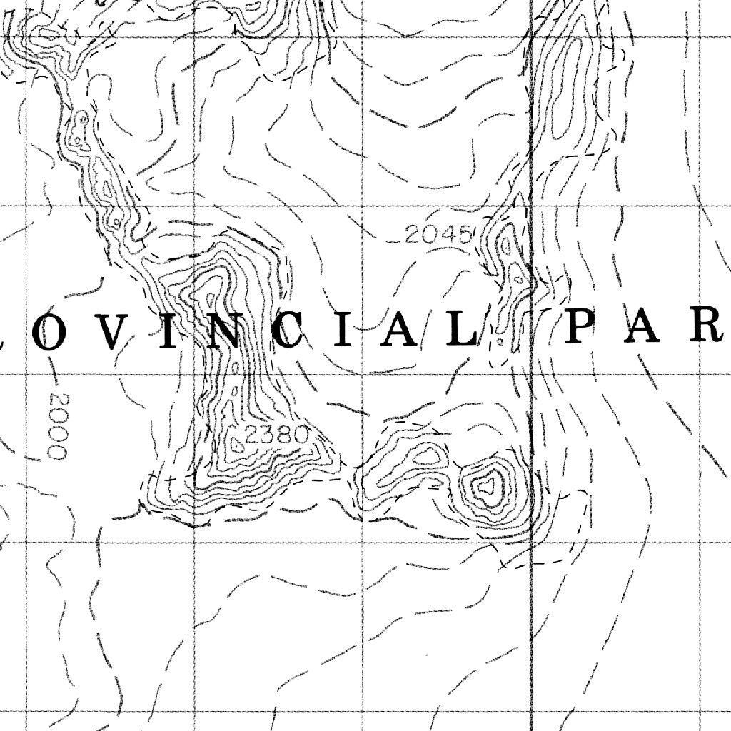 Mount Ogilvie, BC (104L16 CanMatrix) Map by Natural Resources Canada ...