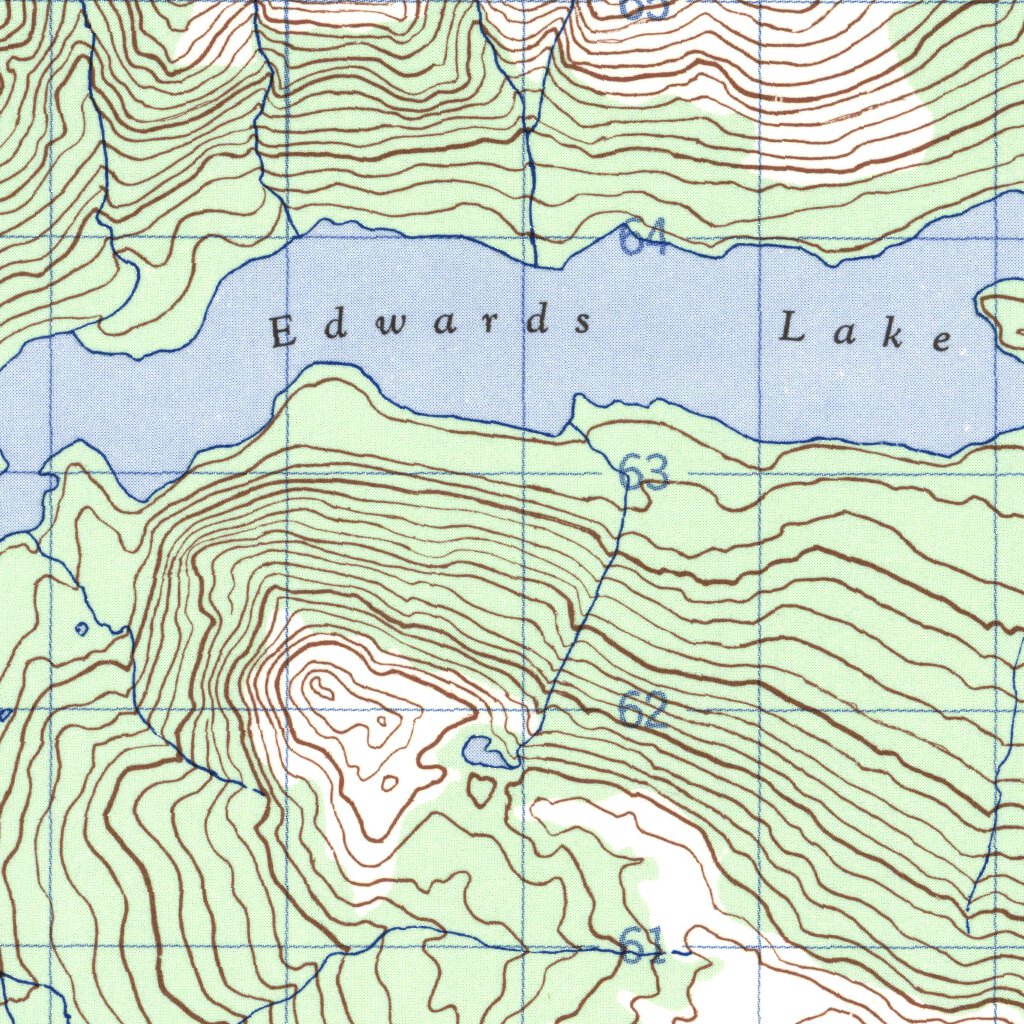 Edwards Lake, YT (105M09 CanMatrix) Map by Natural Resources Canada ...