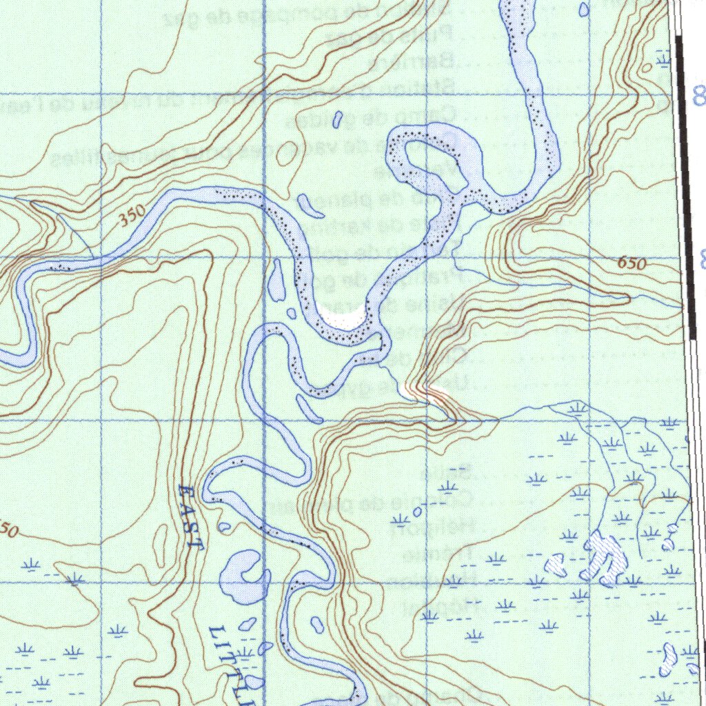 Slater River, NT (096D16 CanMatrix) Map by Natural Resources Canada ...