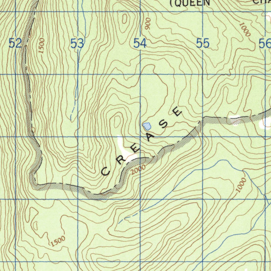Naden River East, BC (103F15 CanMatrix) Map by Natural Resources Canada ...