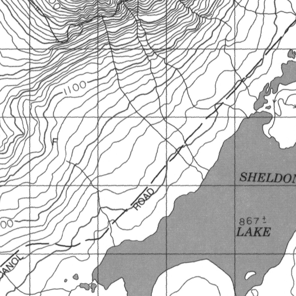 Mount Sheldon, YT (105J11 CanMatrix) Map by Natural Resources Canada ...