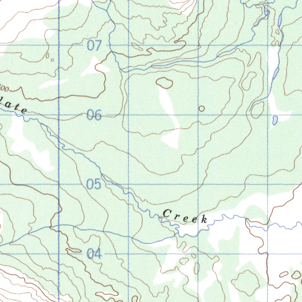 Little Dease Lake West, BC (104J09 CanMatrix) Map by Natural Resources ...