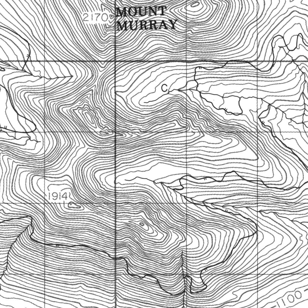 Mount Murray, YT (105A15 CanMatrix) Map by Natural Resources Canada ...