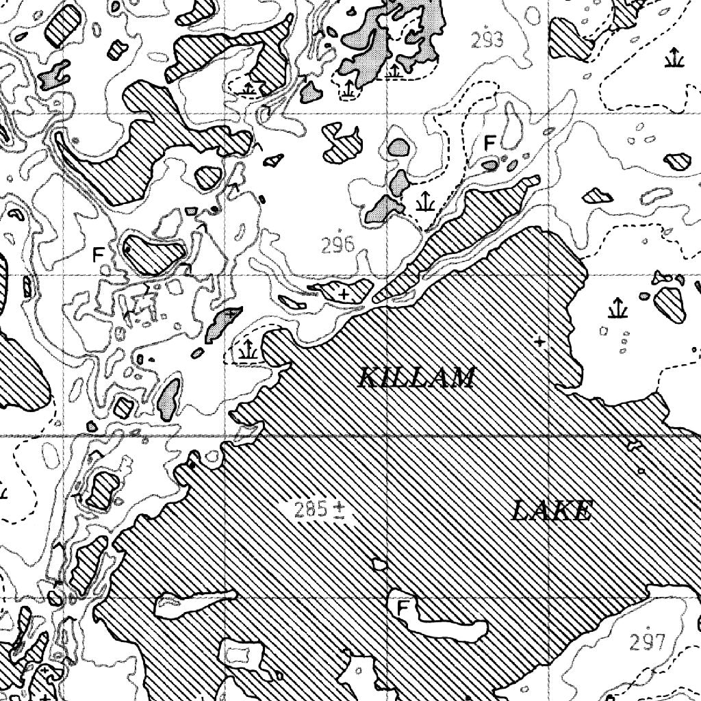 Killam Lake, NT (085N06 CanMatrix) Map by Natural Resources Canada ...