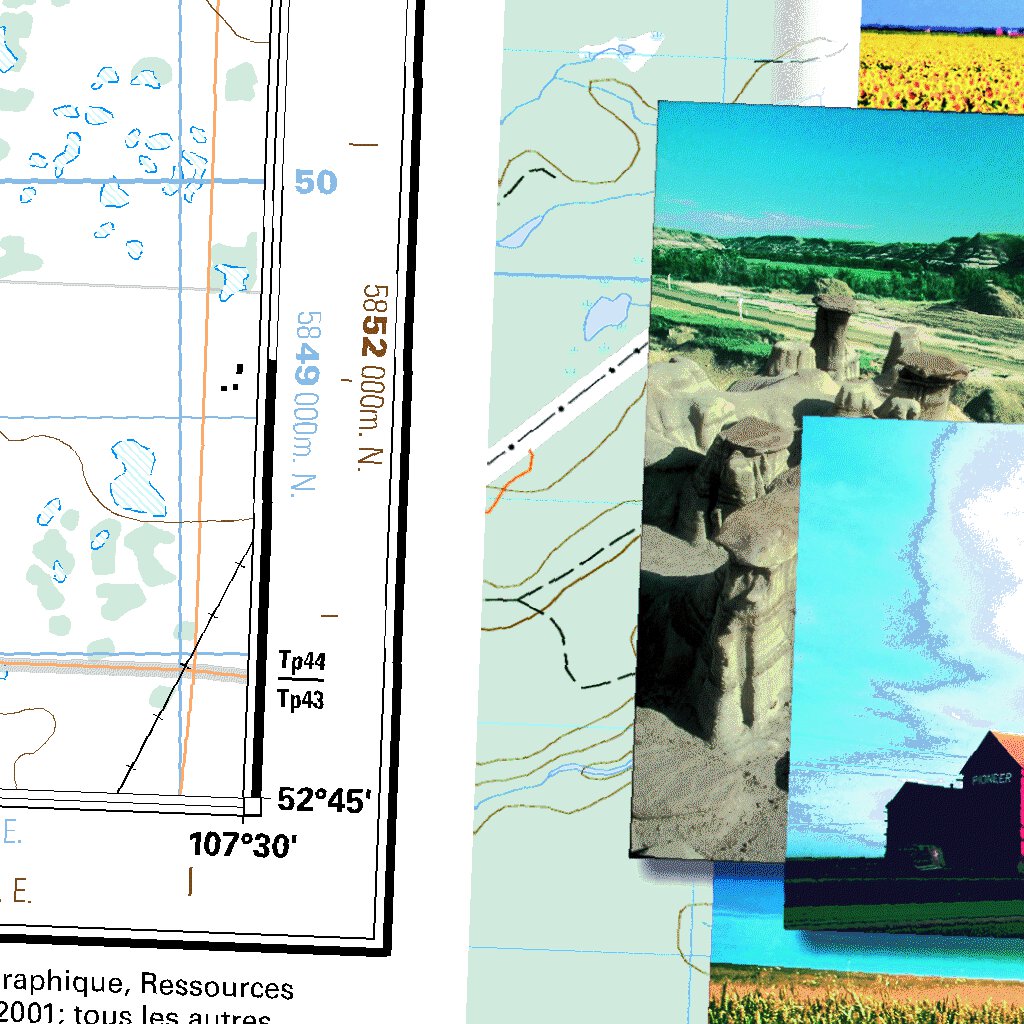 Mayfair, SK (073B13 CanMatrix) Map by Natural Resources Canada | Avenza ...
