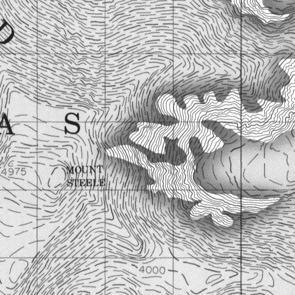 Mount Steele, YT (115F01 CanMatrix) Map by Natural Resources Canada ...