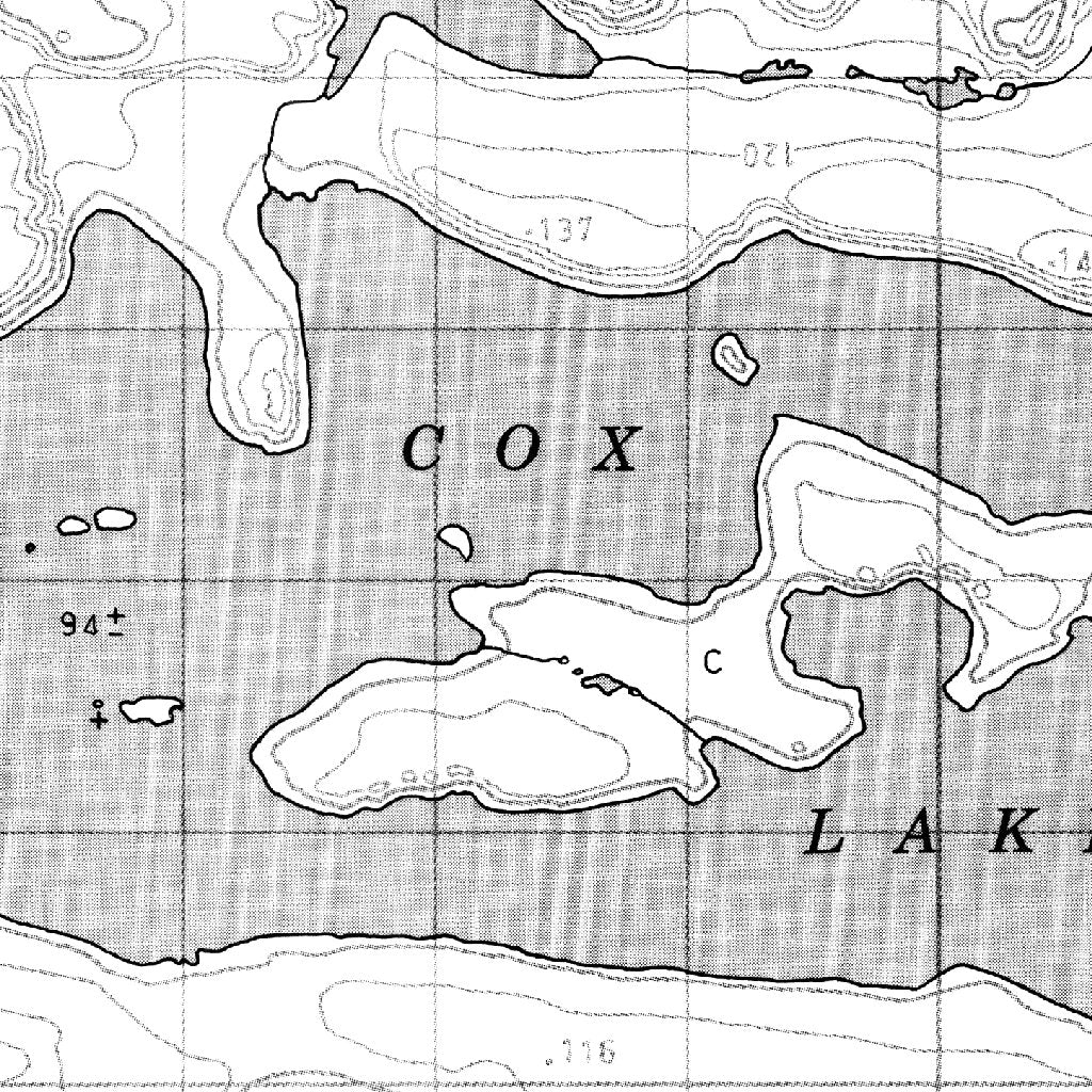 Cox Lake, NU (086N15 CanMatrix) Map by Natural Resources Canada ...