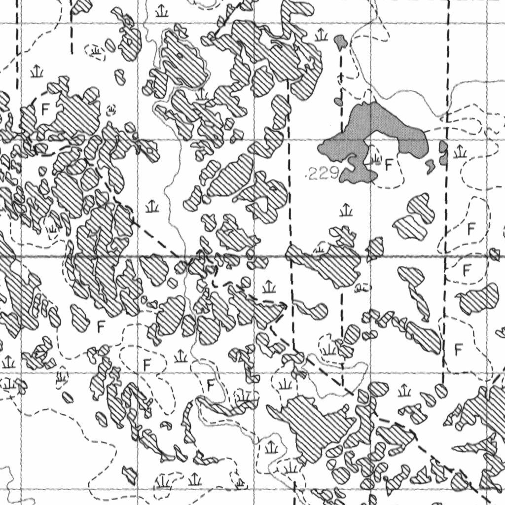Swampy Lakes, NT (085B09 CanMatrix) Map by Natural Resources Canada ...