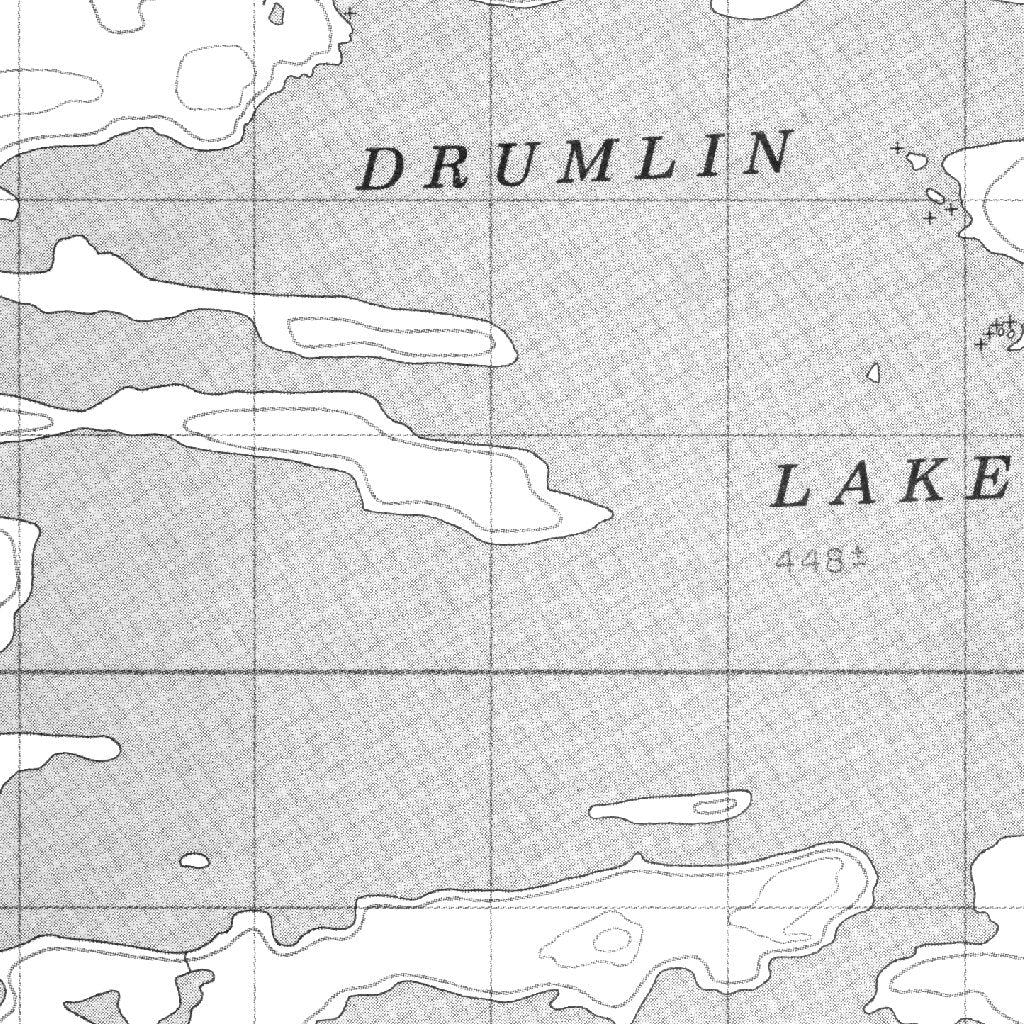 Drumlin Lake, NT (086B16 CanMatrix) Map by Natural Resources Canada ...