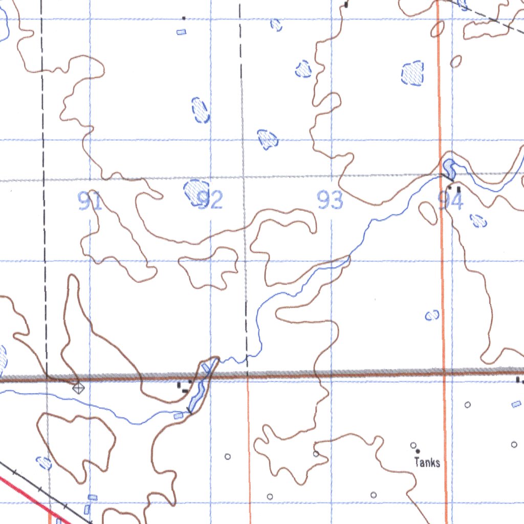 Weyburn, SK (062E12 CanMatrix) Map by Natural Resources Canada | Avenza ...