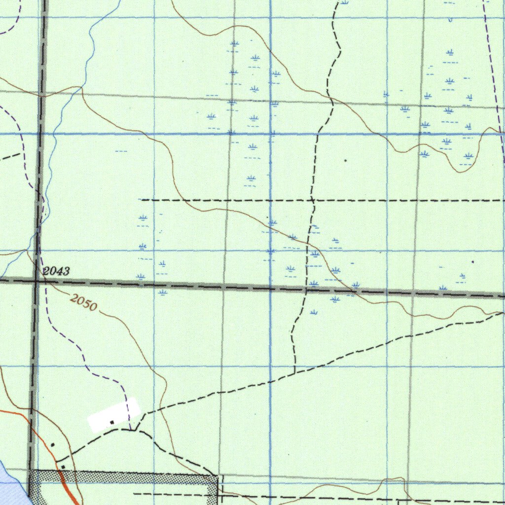 Rock Island Lake, AB (083P06 CanMatrix) Map by Natural Resources Canada ...