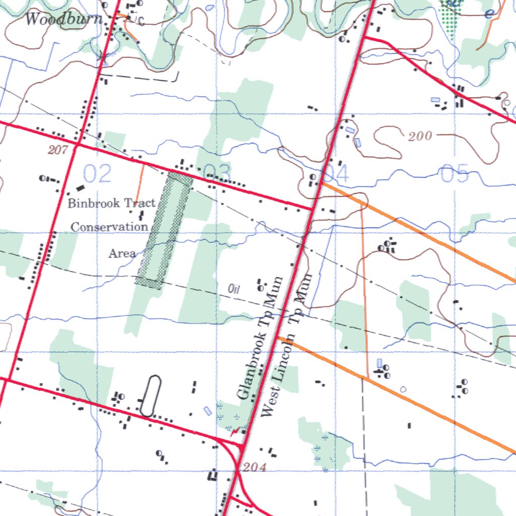 Stoney Creek, ON (030M04 CanMatrix) Map by Natural Resources Canada ...
