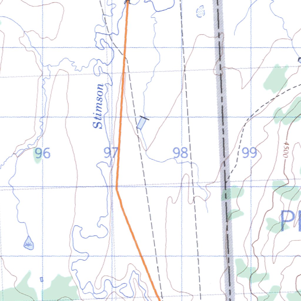 Stimson Creek, AB (082J08 CanMatrix) Map by Natural Resources Canada ...