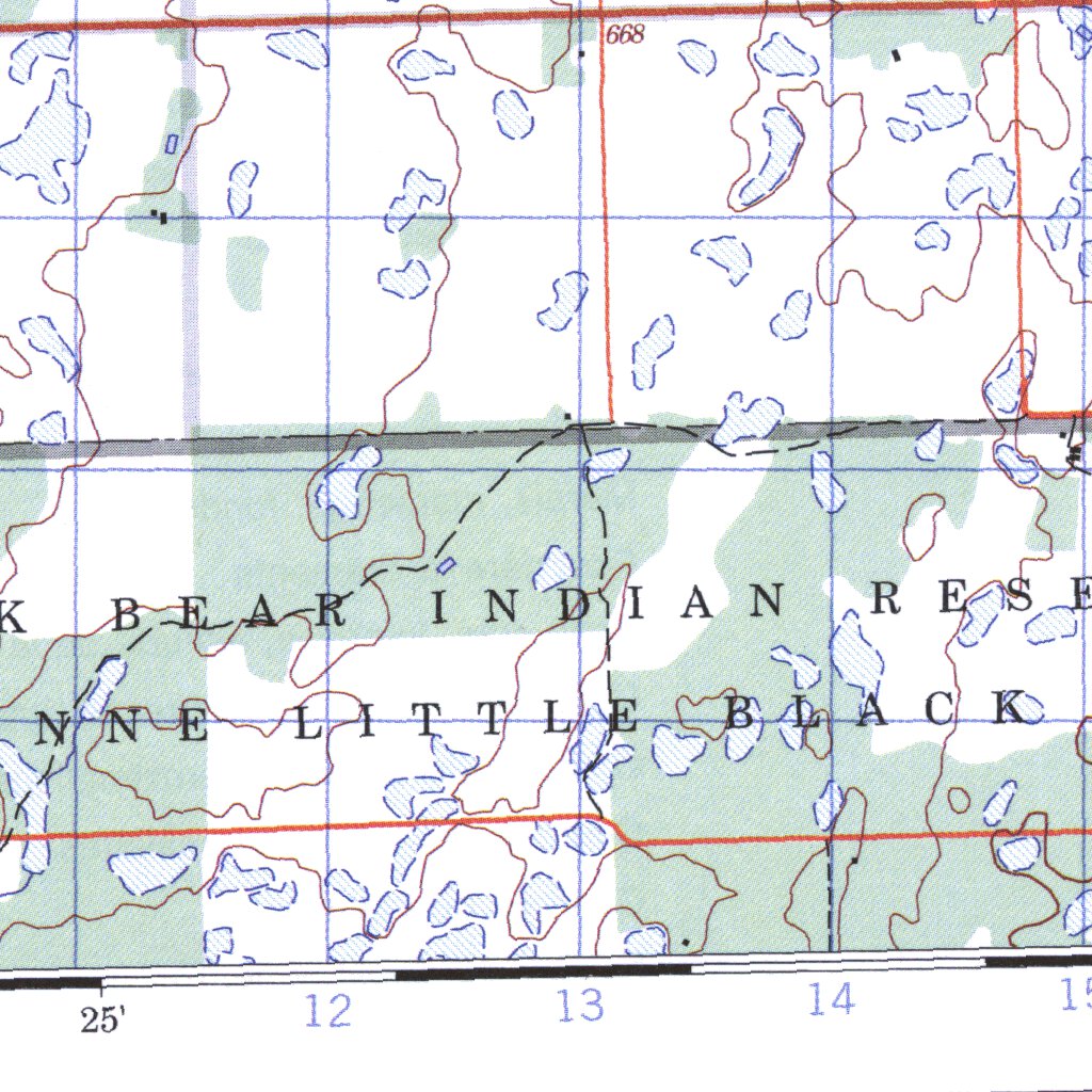 Goodeve, SK (062M03 CanMatrix) Map by Natural Resources Canada | Avenza ...