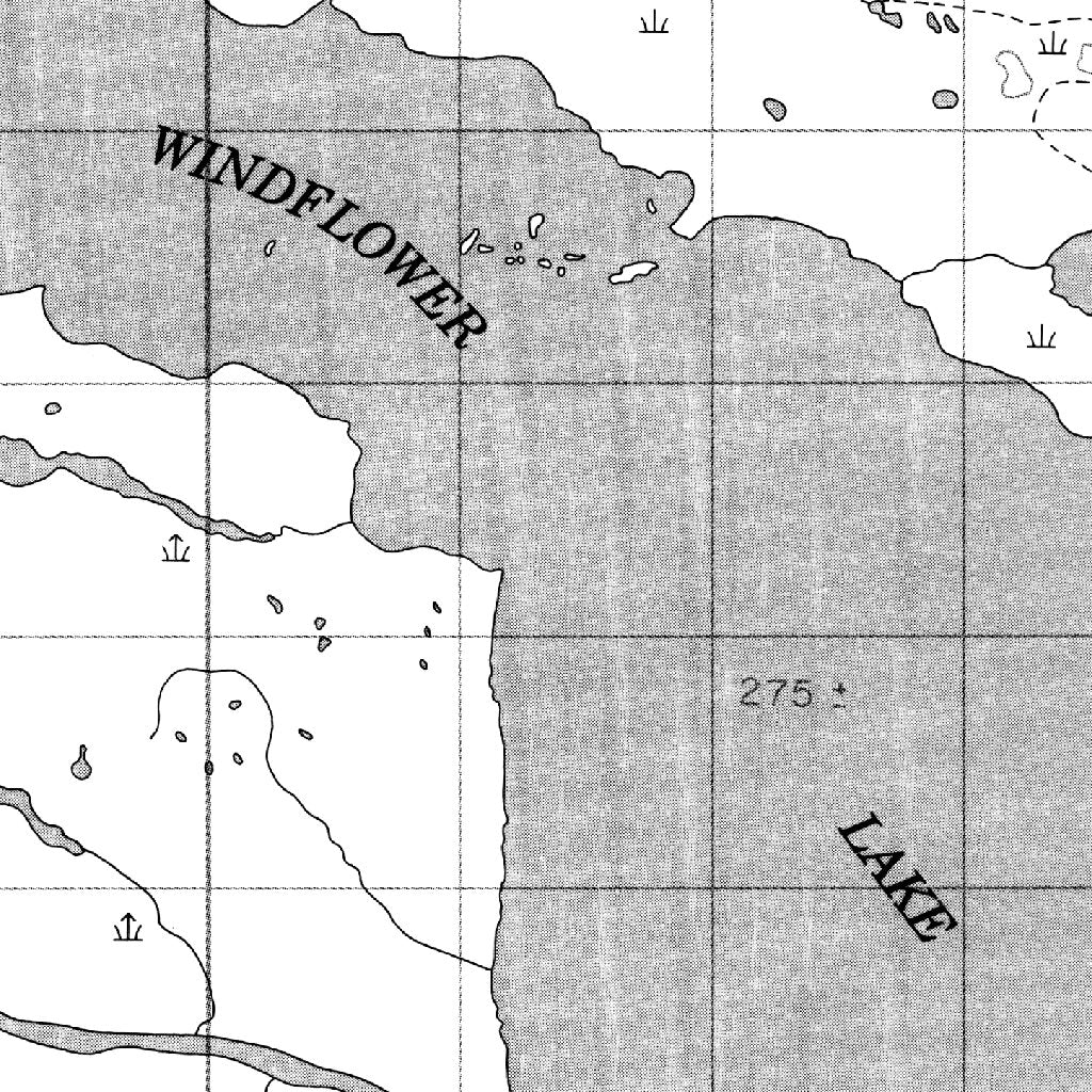 Windflower Lake, NT (085L15 CanMatrix) Map by Natural Resources Canada ...