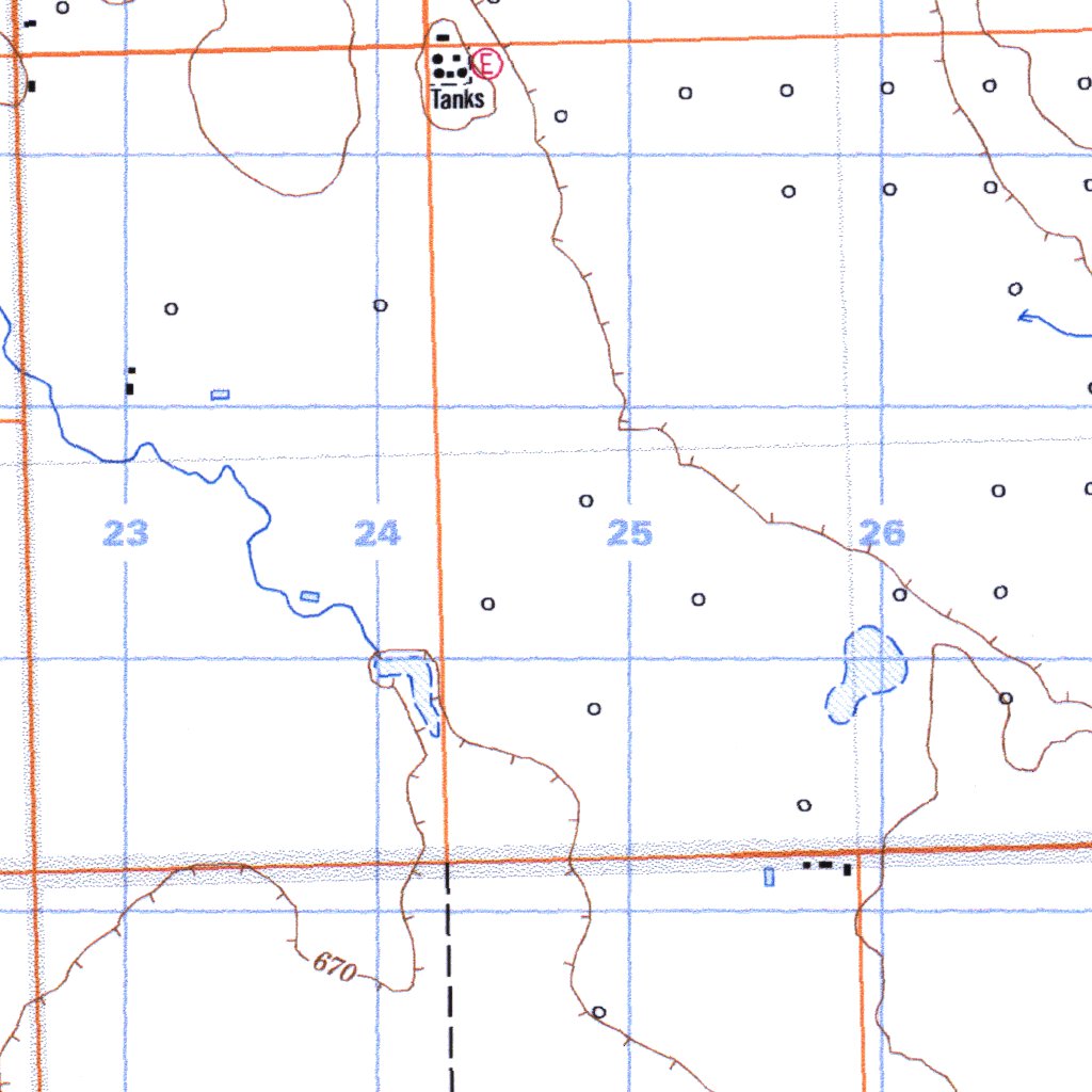 Kindersley, SK (072N06 CanMatrix) Map by Natural Resources Canada ...