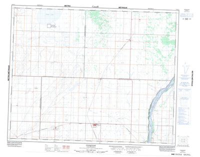 Conquest, SK (072O11 CanMatrix) Map by Natural Resources Canada ...