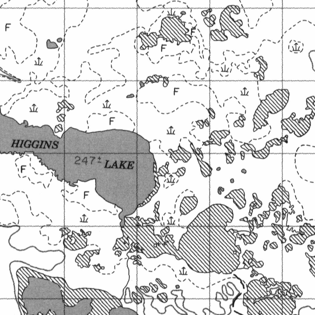 Higgins Lake, NT (085A05 CanMatrix) Map by Natural Resources Canada ...