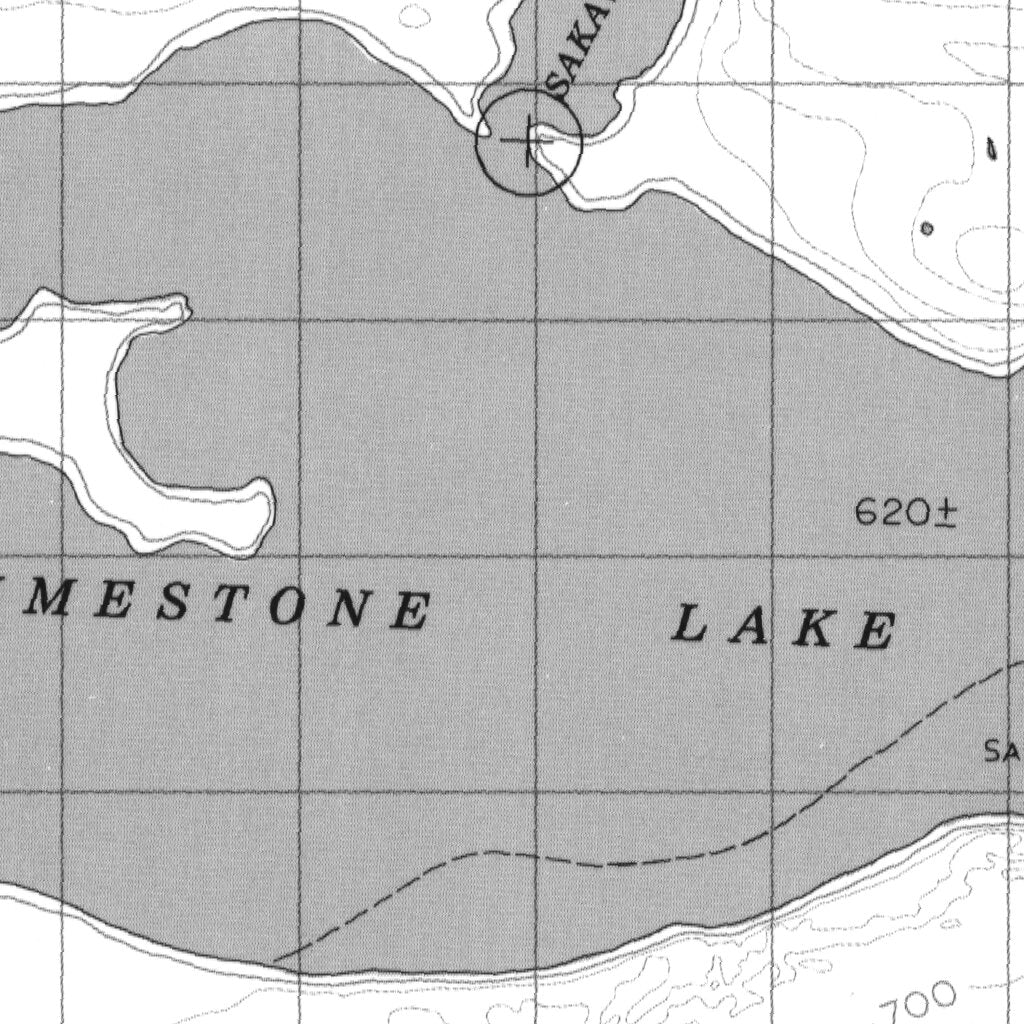Limestone Lake, MB (054D12 CanMatrix) Map by Natural Resources Canada ...