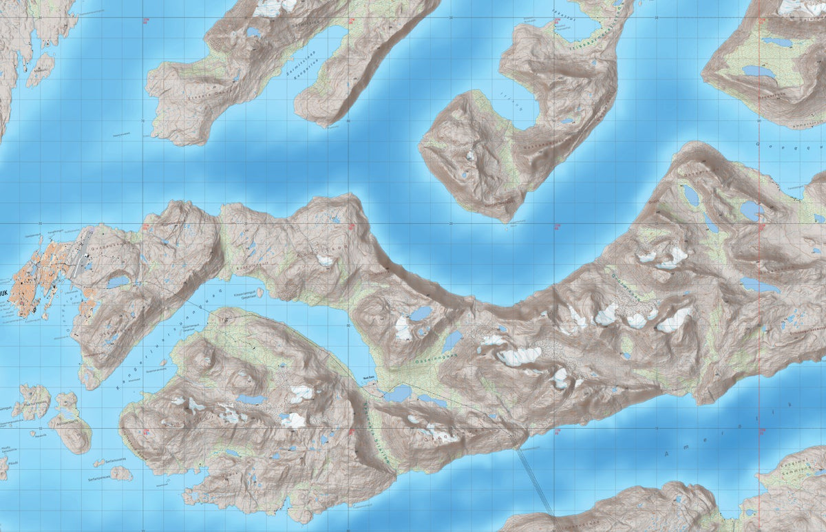 Nuuk area Map by Greenland Institute of Natural Resources | Avenza Maps